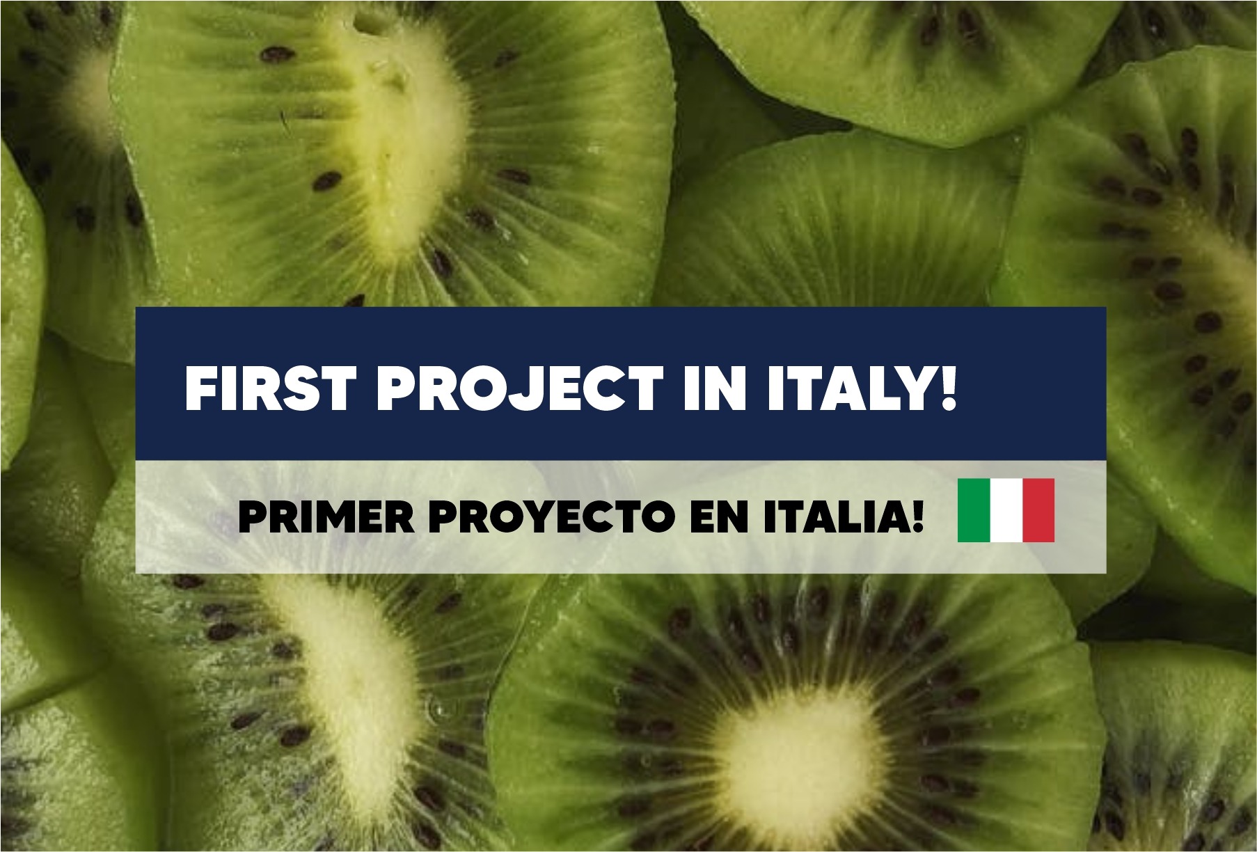 FIRST PROJECT IN ITALY! - The Climate Box